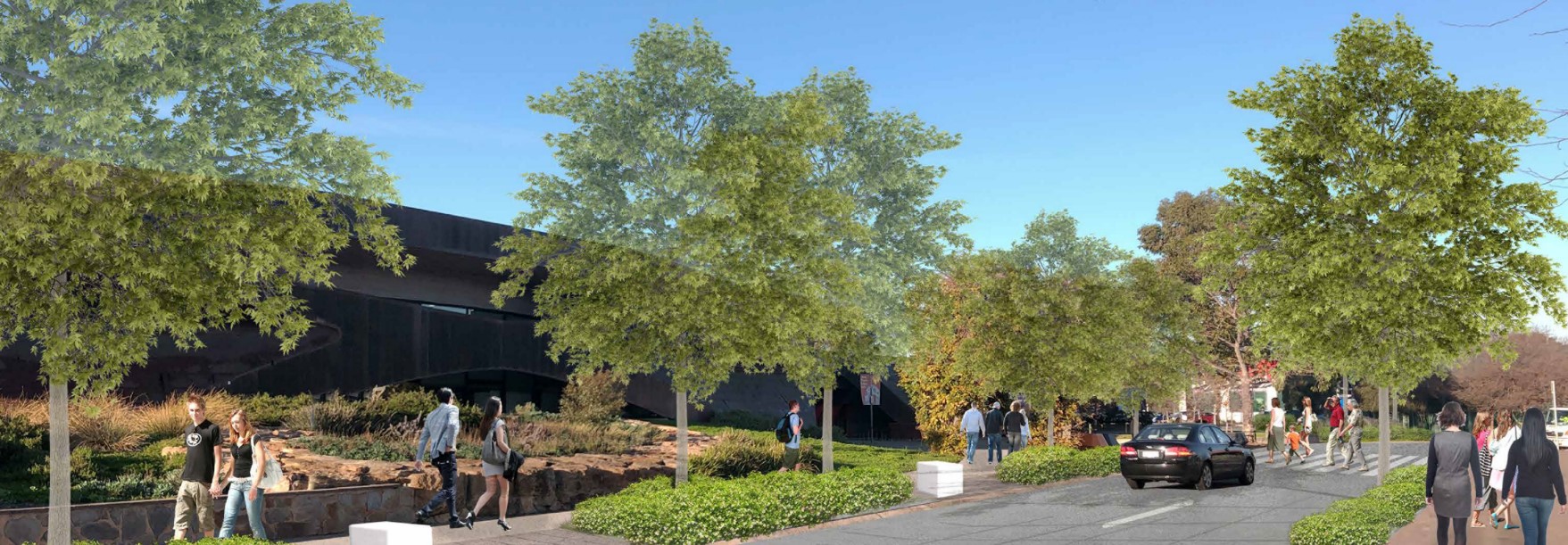 Marion Cultural Centre Plaza - Road reserve | Making Marion